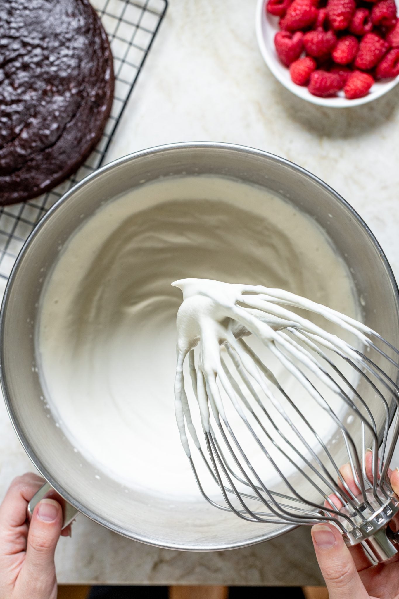 Chocolate Beetroot Cake (with raspberry whipped cream) - The Natural ...