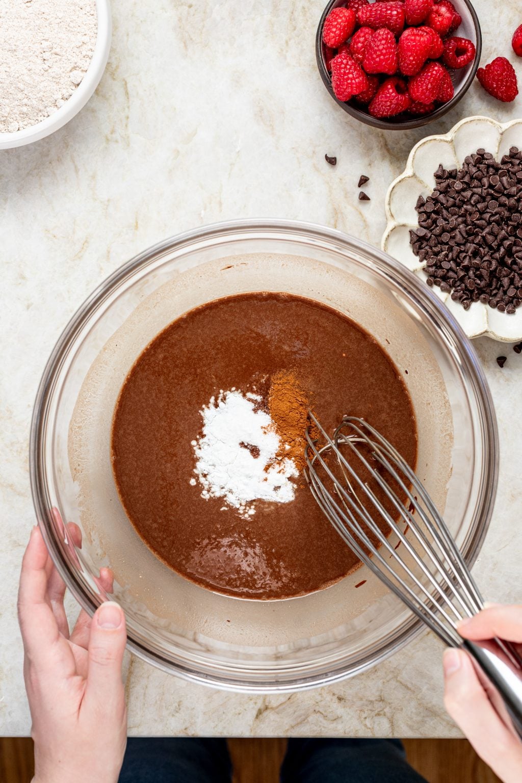 Feel-Good Chocolate Raspberry Muffins - The Natural Nurturer